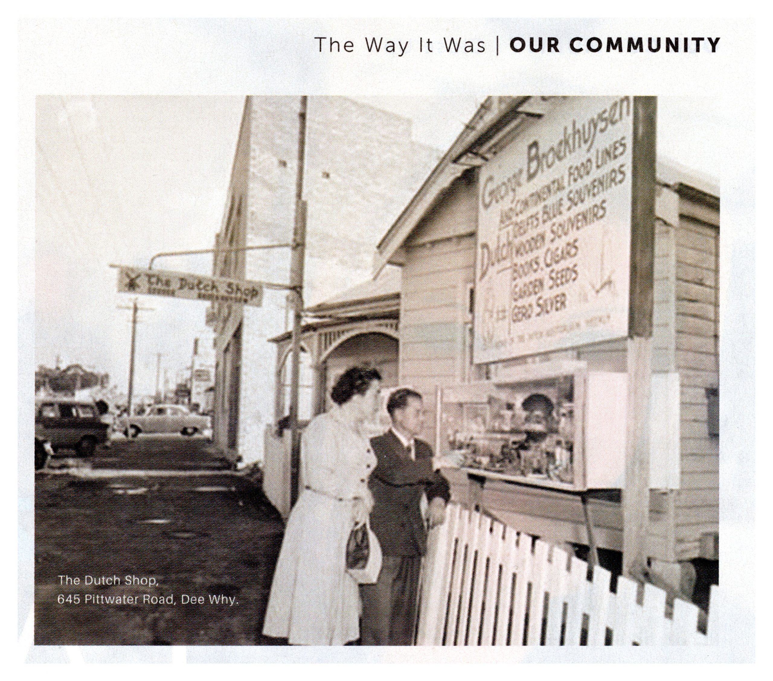 George Broekhuysen - Dutch Shop Dee Why - Dutch Australia Cultural Centre