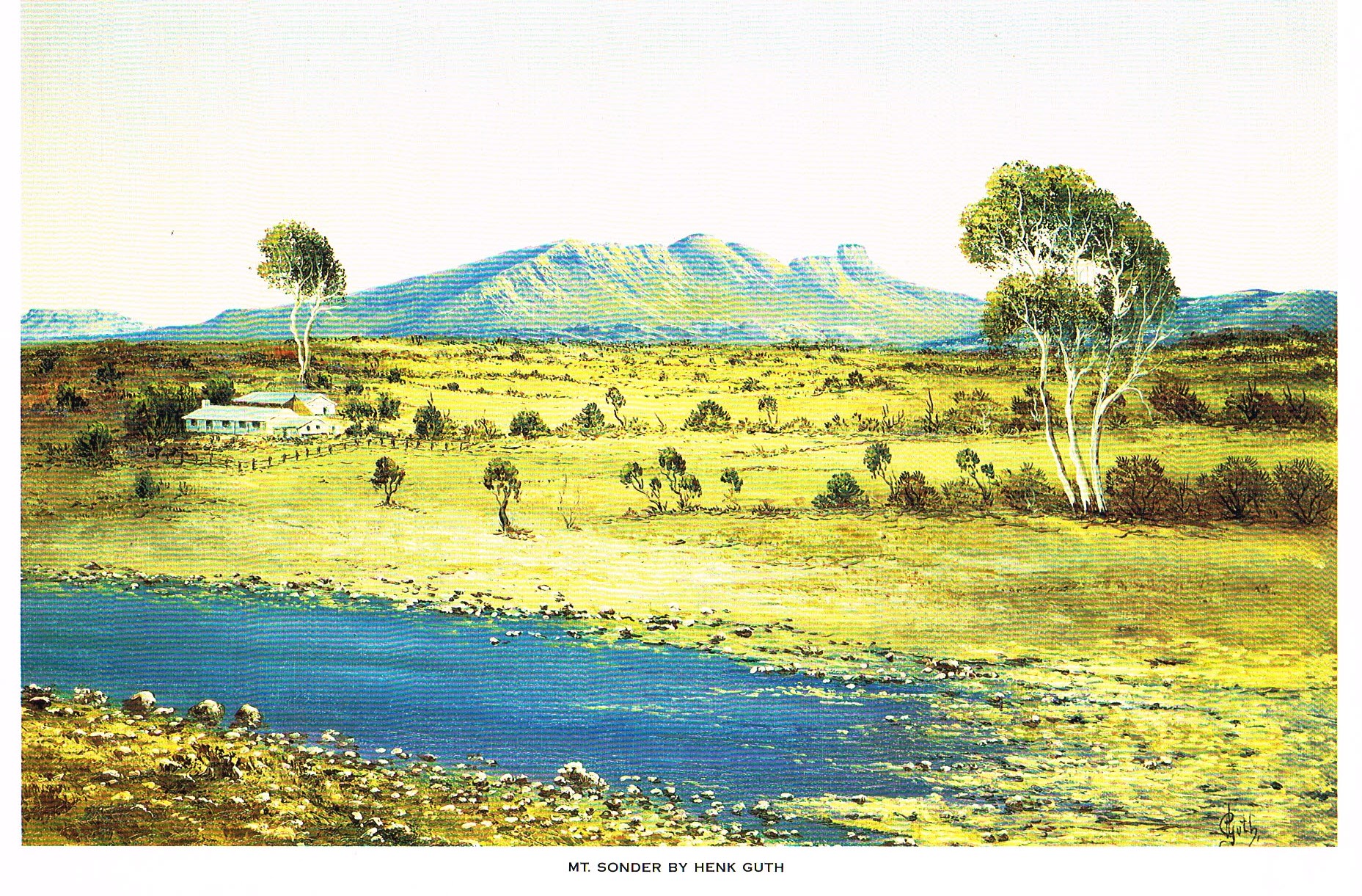 Dutch-Australian Artist Henk Guth (1921-2002) - Dutch Australia ...