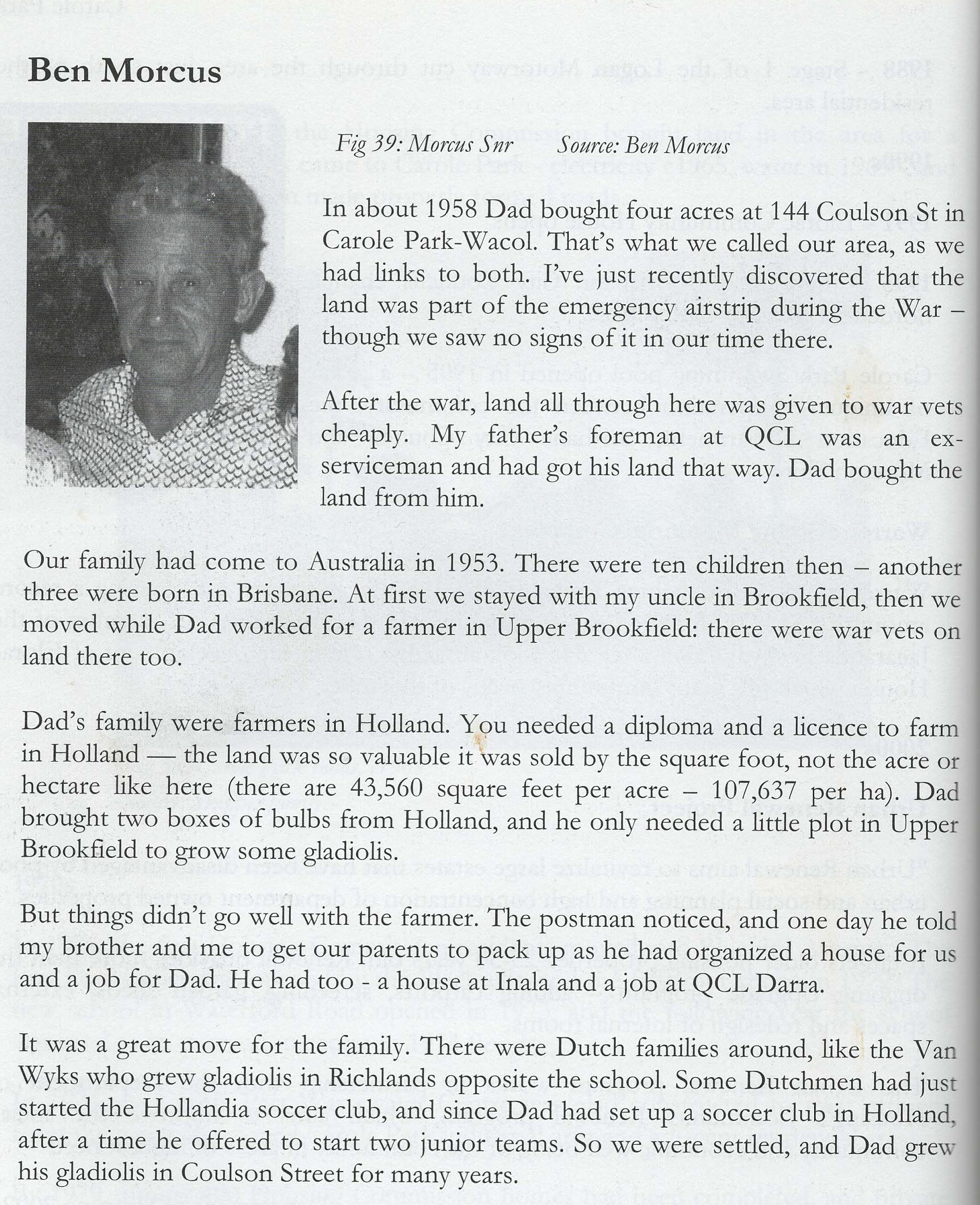 Jan (John) Morcus – a pillar of Dutch-Australian football and community ...