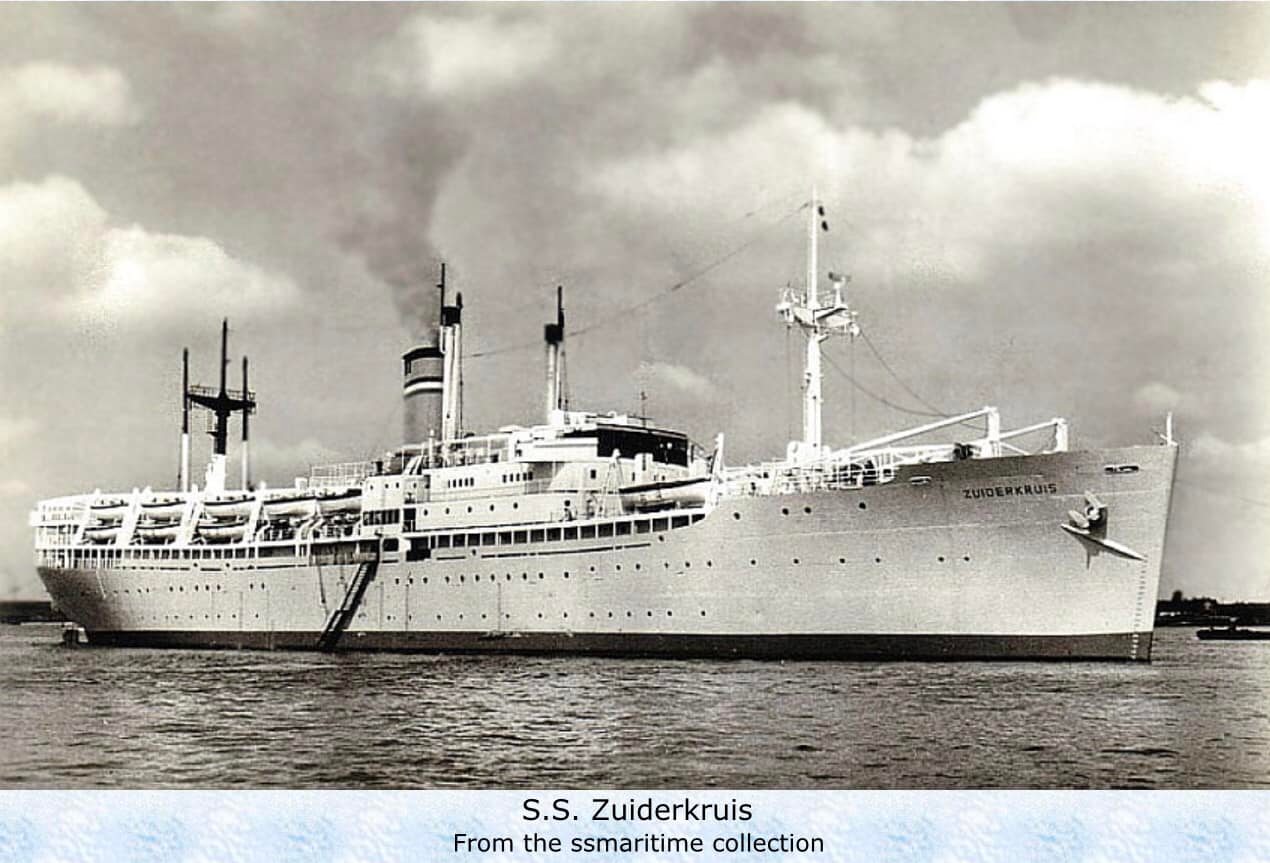 The Broekman family and the SS Zuiderkruis - Dutch Australia Cultural ...