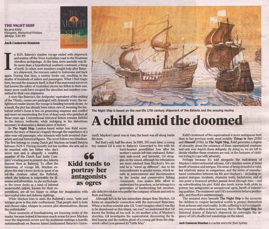 The Night Ship - Novel about the Batavia - Dutch Australia Cultural Centre