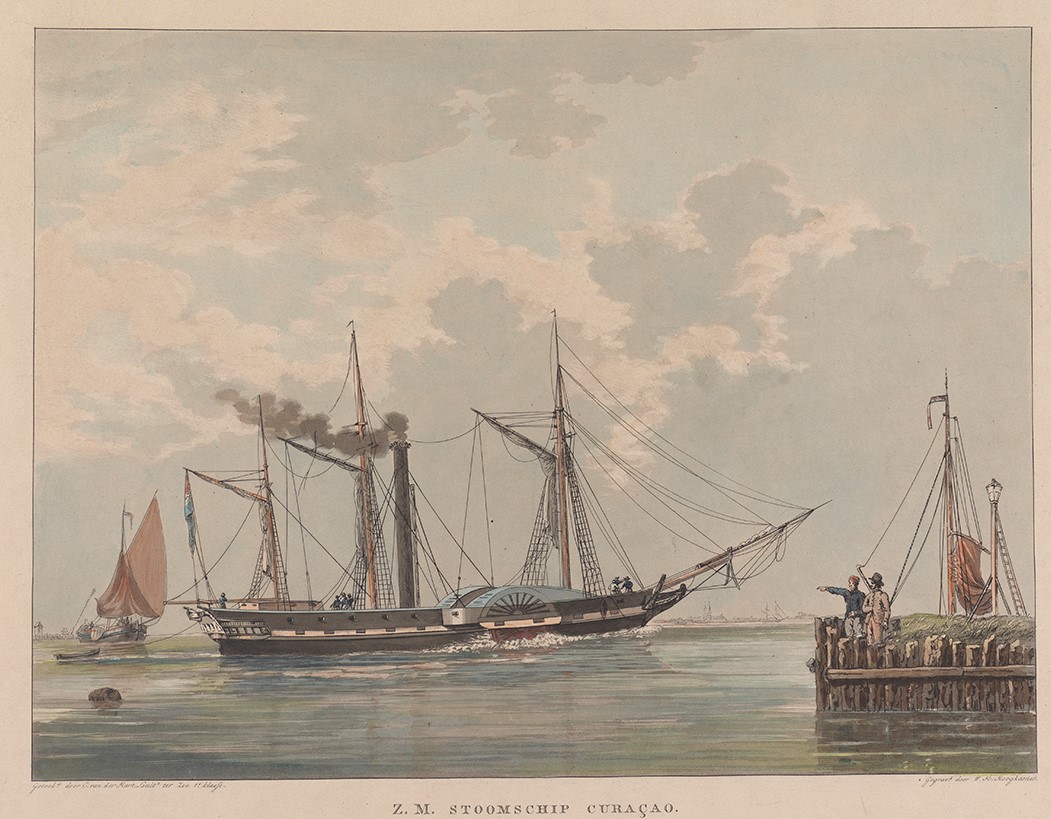 Dutch Steamer Curaçao visits Australia in 1871 - Dutch Australia ...