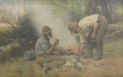 Jan Hendrik Scheltema: Dutch-Australian Painter (1861-1941) - Dutch ...