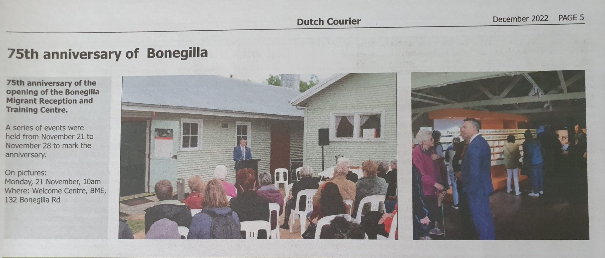 Bonegilla the largest migrant camp - 18.000 Dutch people passed through ...