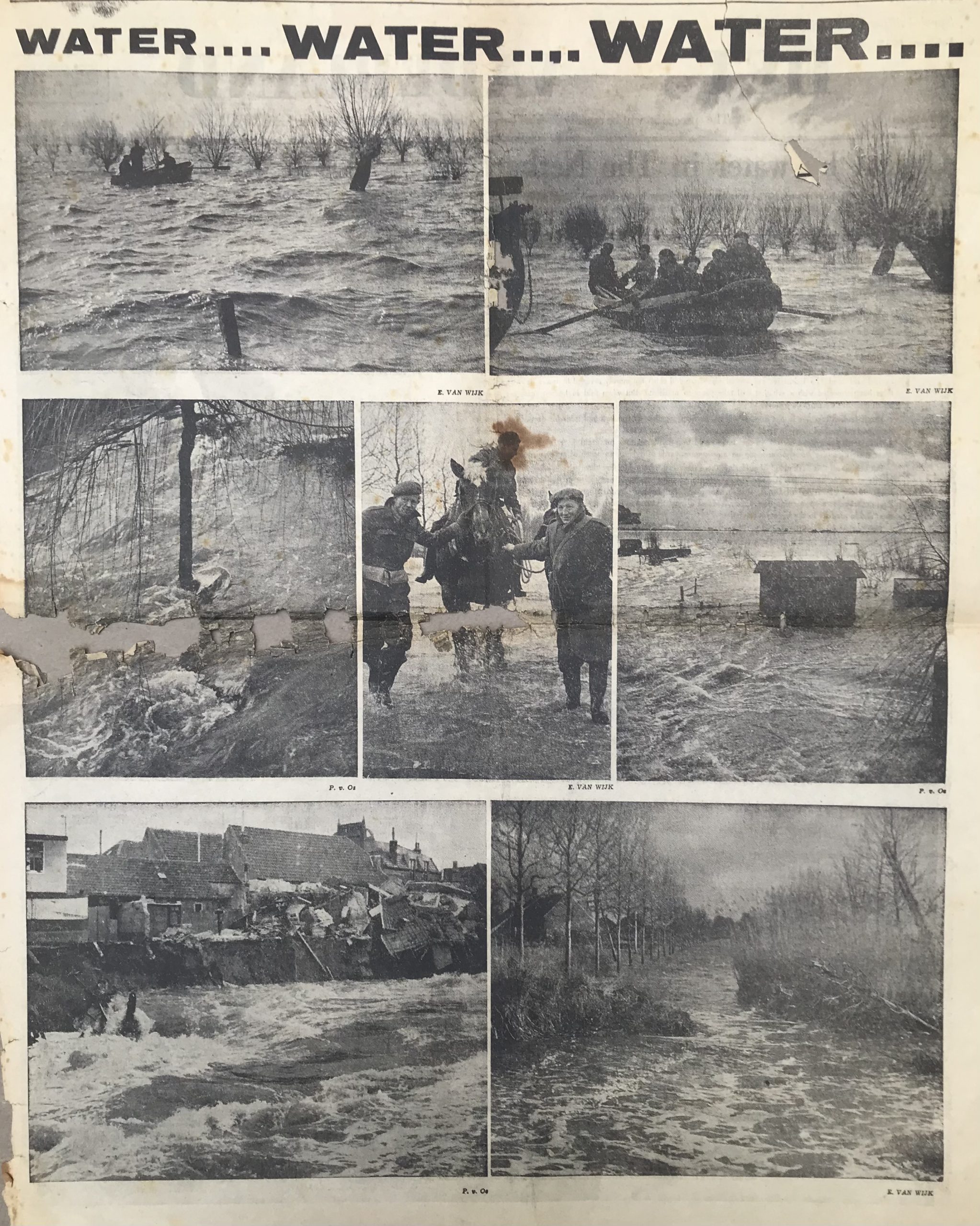 Archive files 1953 North Sea Flood ‘Watersnoodramp’ - Dutch Australia ...