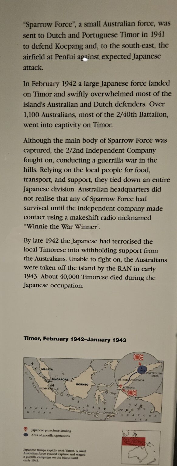 Sparrow Force - Allied guerrilla force in Timor WWII - Dutch Australia ...