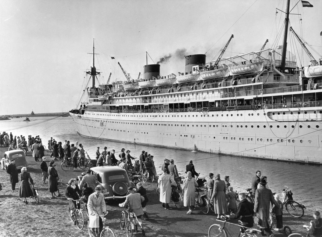 Dutch immigrant ship Johan van Oldenbarnevelt - Gallery added - Dutch ...