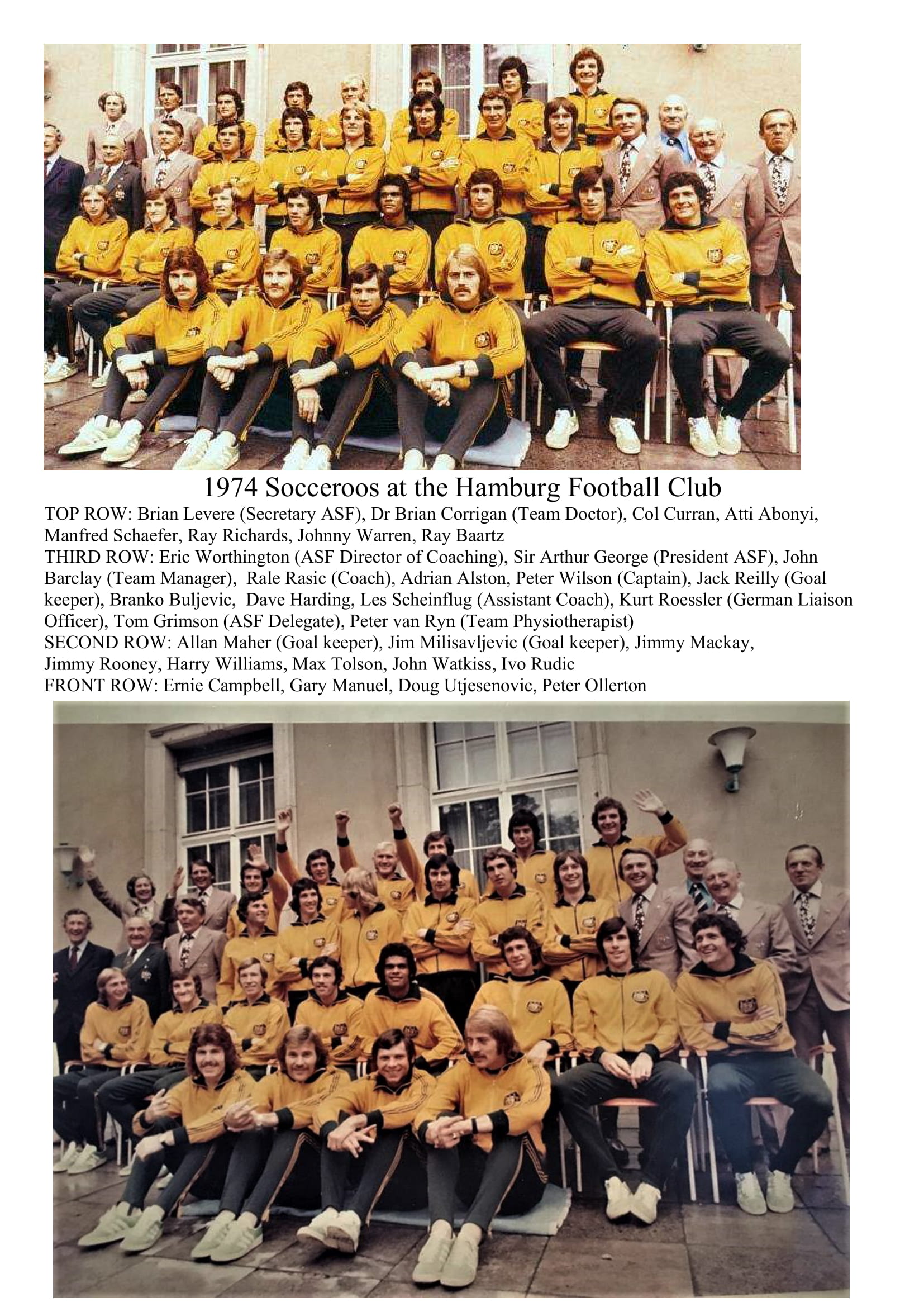 Peter van Ryn - a 'Sophie's choice' and being the physio for the ...