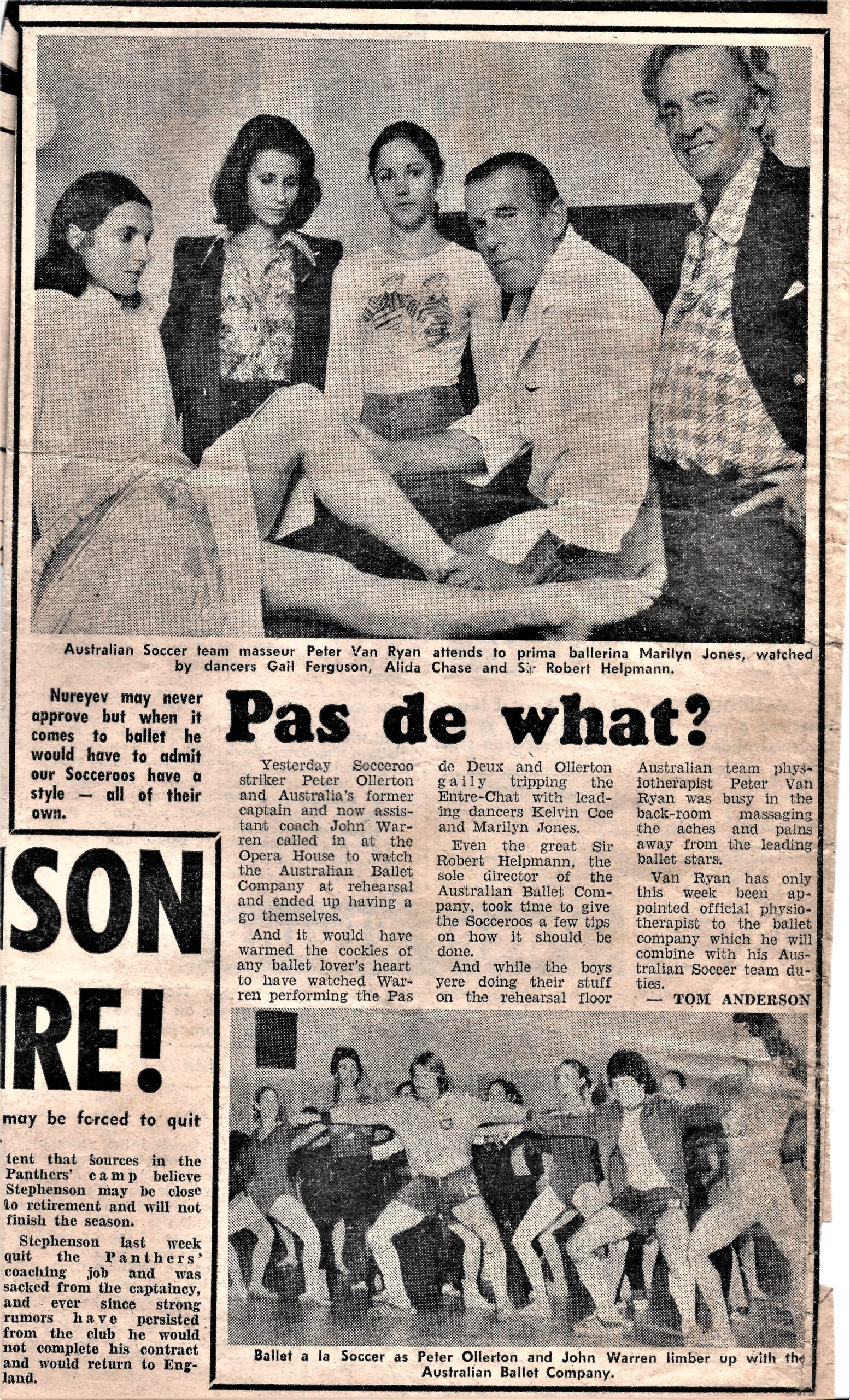 Peter van Ryn - a 'Sophie's choice' and being the physio for the ...