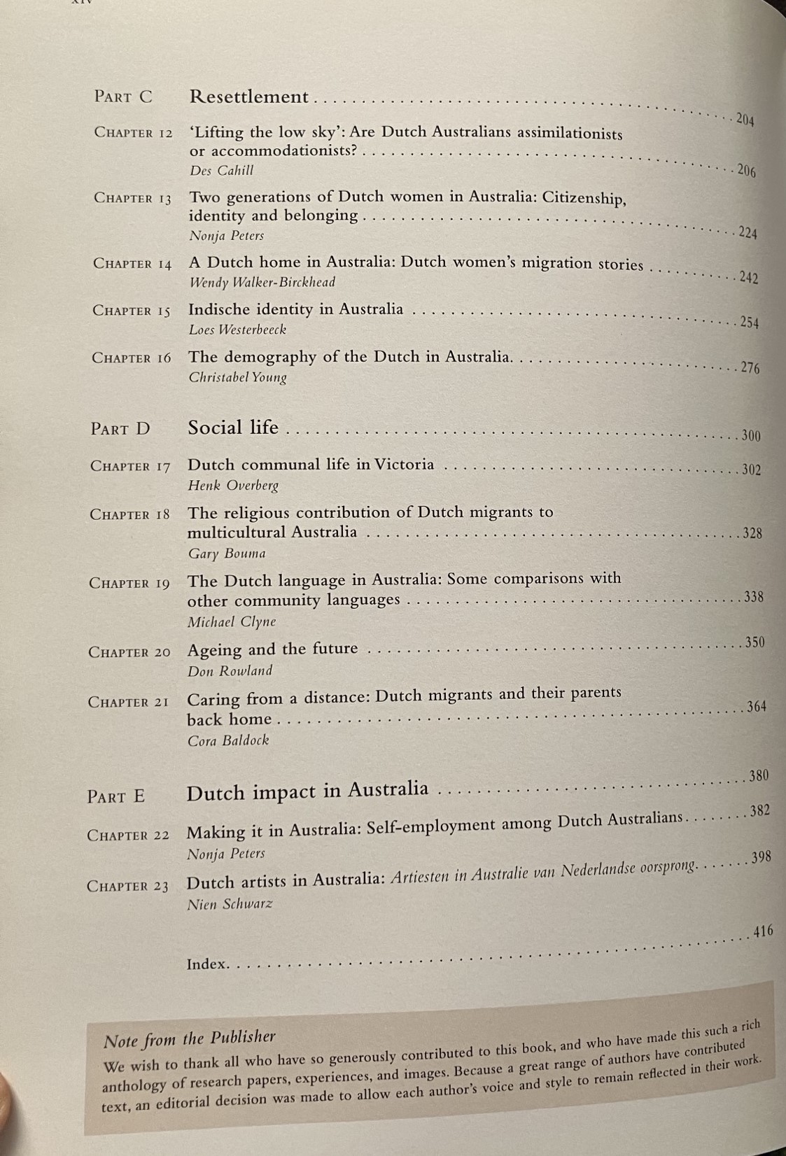Book: The Dutch Down Under - Dutch Australia Cultural Centre