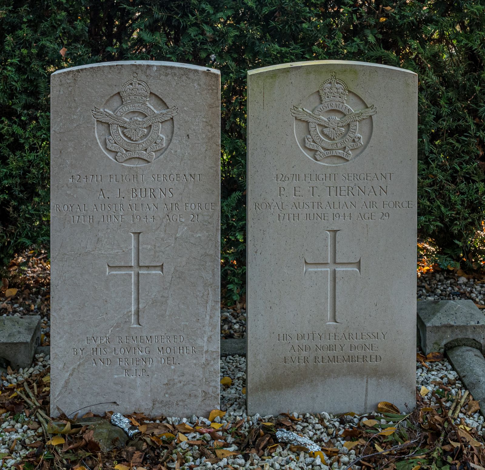 Remembering the Australian crew of Halifax III MZ 715 crashed in the ...