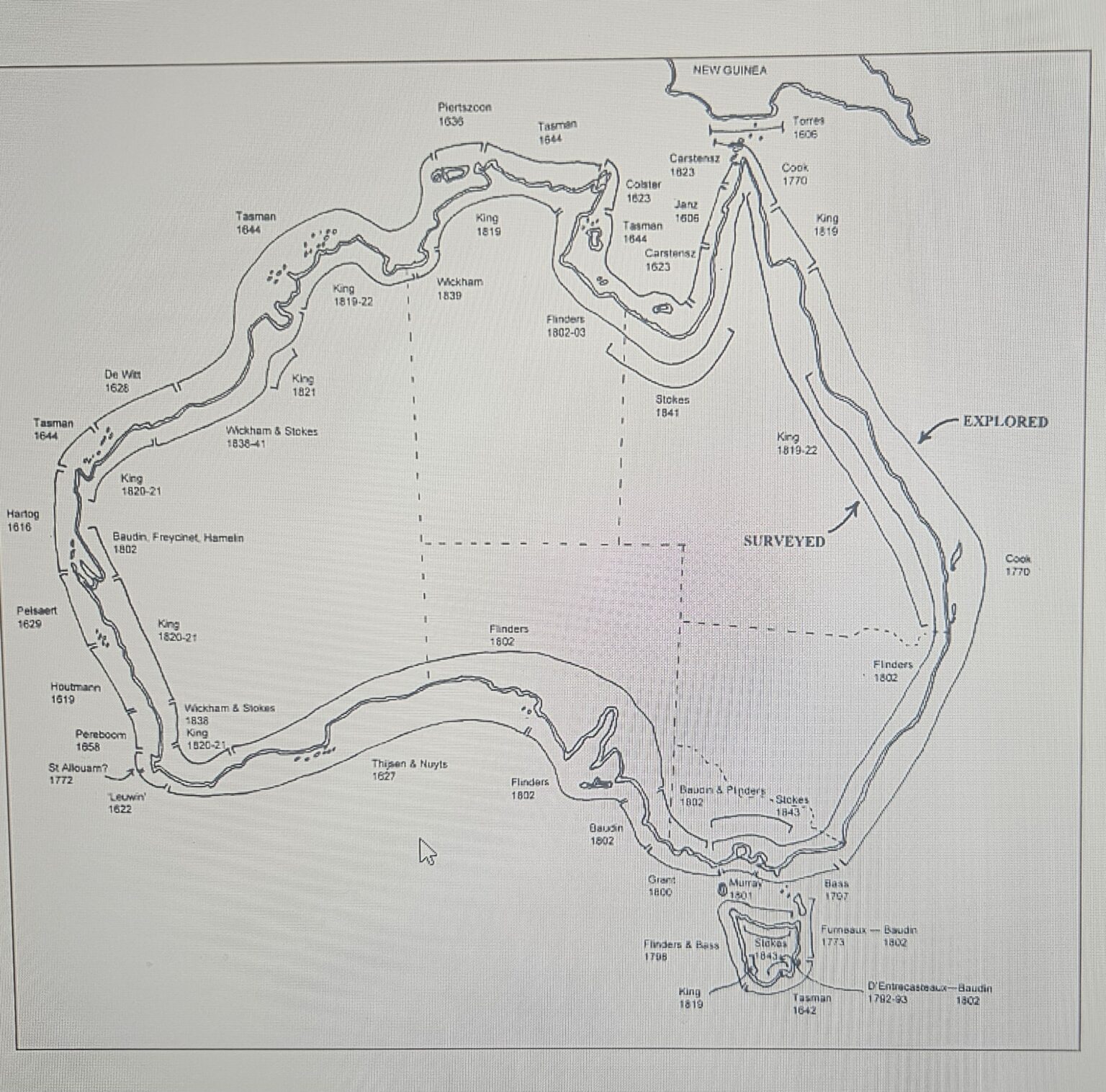 Dutch Voyages and Charting of the coast of Western Australia 1616-1727 ...