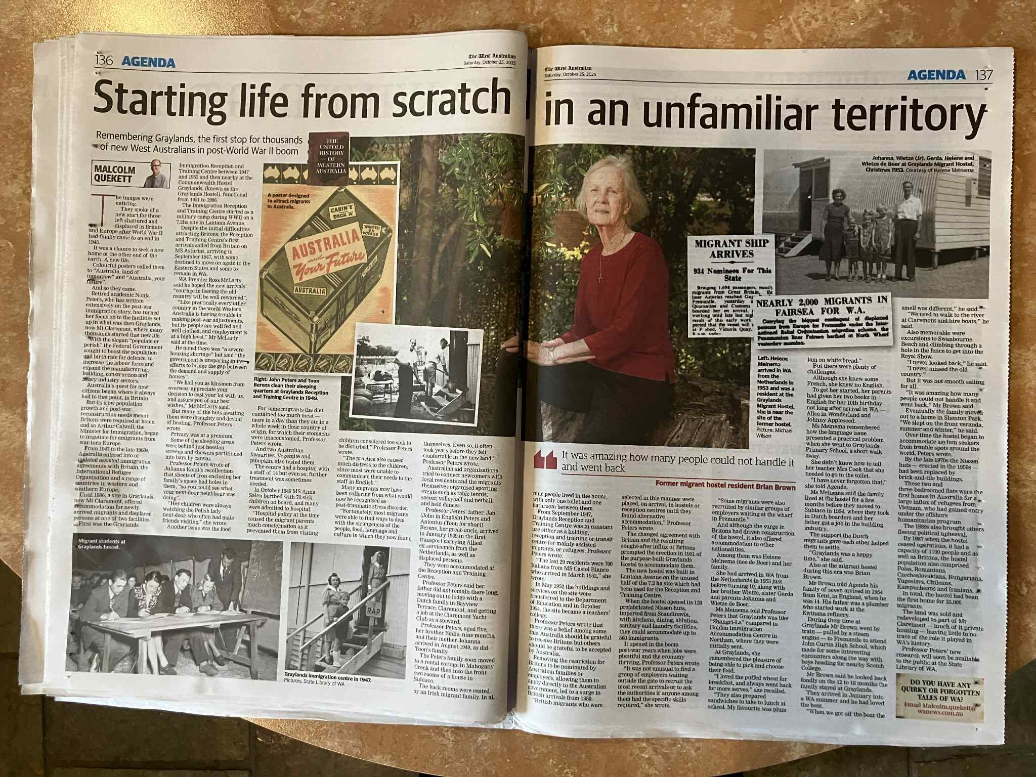 Graylands remembered: migrant experiences from the Netherlands and ...